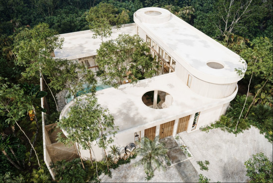 Luxury Villa With 5 Bedrooms And Seamless In Tulum, Quintana Roo ...