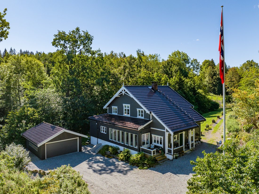 A Breathtaking Property With Historic Charm By The In Asker, Akershus ...
