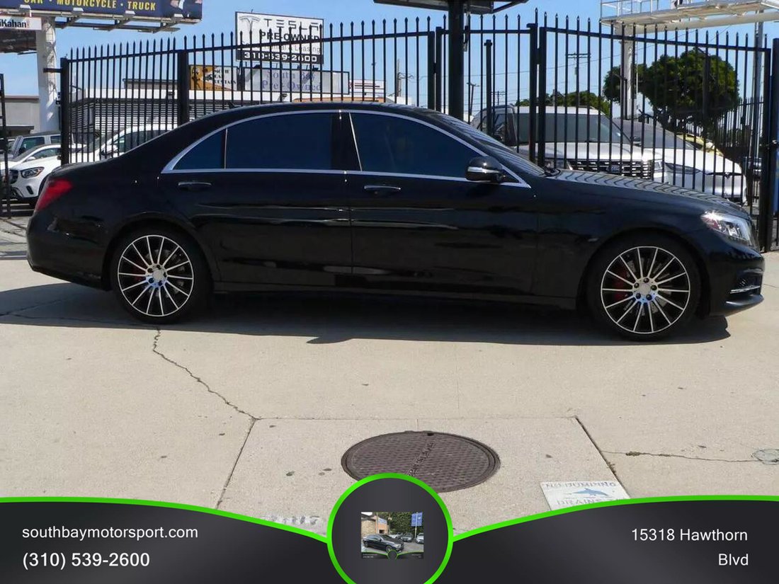 2015 Mercedes Benz S Class In Los Angeles, Ca, United States For Sale ...