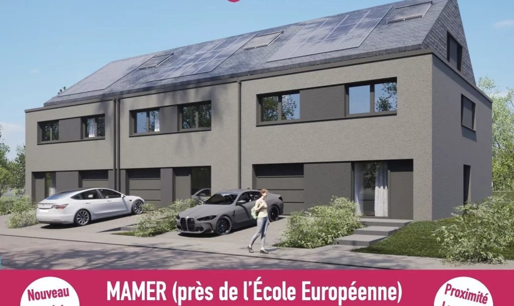 Banded House Lot 09 In Mamer, Luxembourg District, Luxembourg For Sale ...