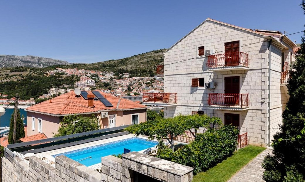 Dubrovnik,Beautiful Stone House In Komolac, Dubrovnik Neretva County ...