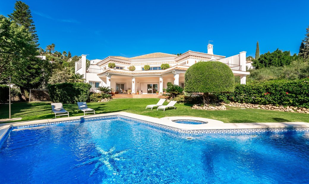 Large Andalusian Villa With Sea View In Paraiso In Benahav s Andalusia