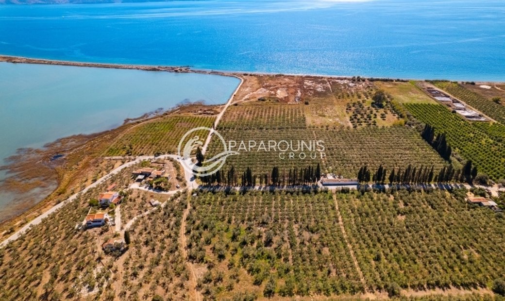 Beach Front Plot For Sale 12.500 M2 In Peloponnese , Across In Solinari ...
