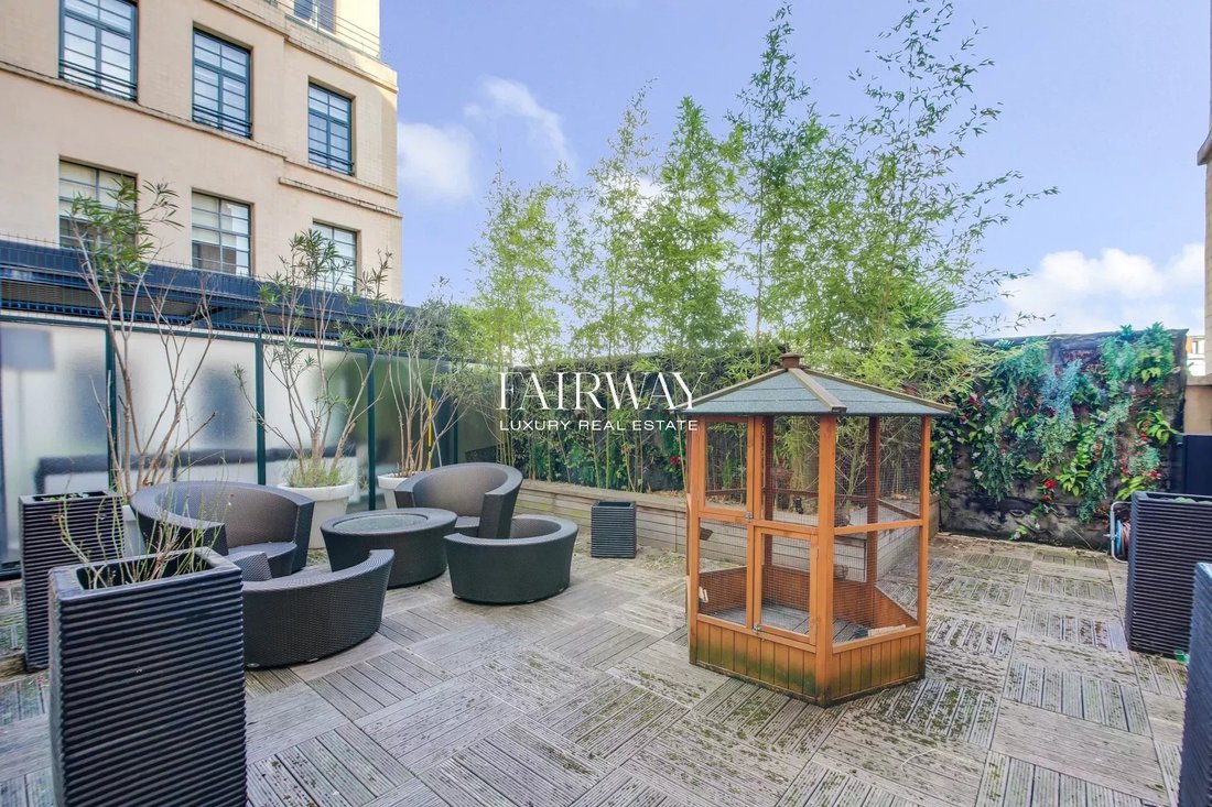 A High Floor Loft With A Walk Out Terrace At In Paris, île De France ...