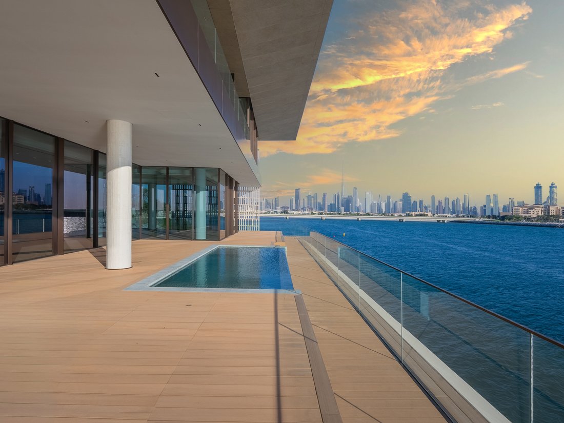 The Bulgari Ocean Mansion On Jumeirah Bay Island In Dubai, United Arab ...