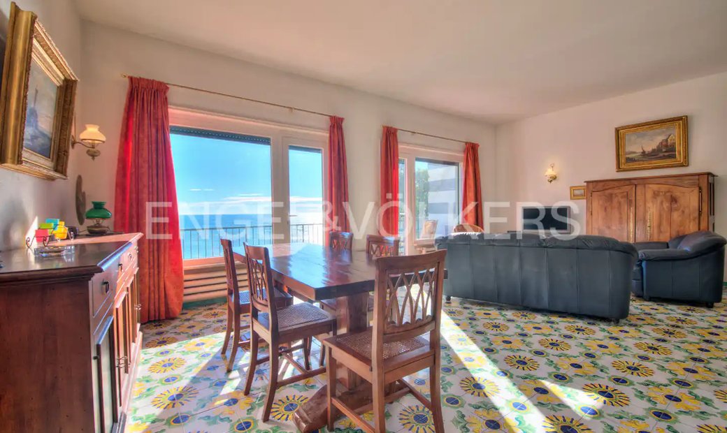 Villa With Sea View Marina Di Bardi In Zoagli, Liguria, Italy For Sale ...