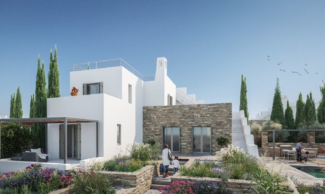 Luxurious Villa With Breathtaking Sunsets In Pounta, Paros In Paros ...