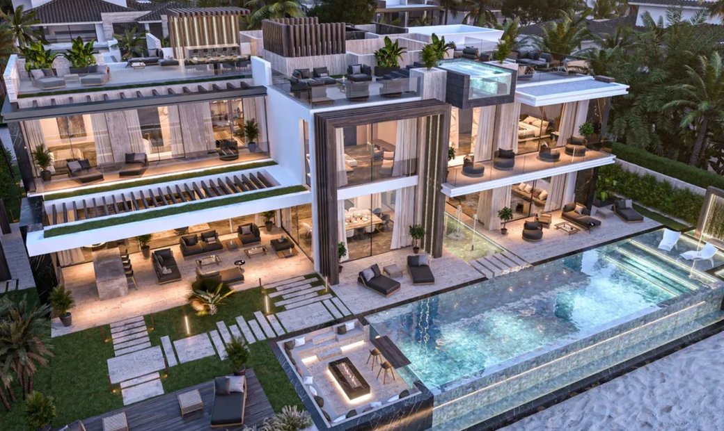 Luxury Villa With Breathtaking Palm In Dubai, Dubai, United Arab ...