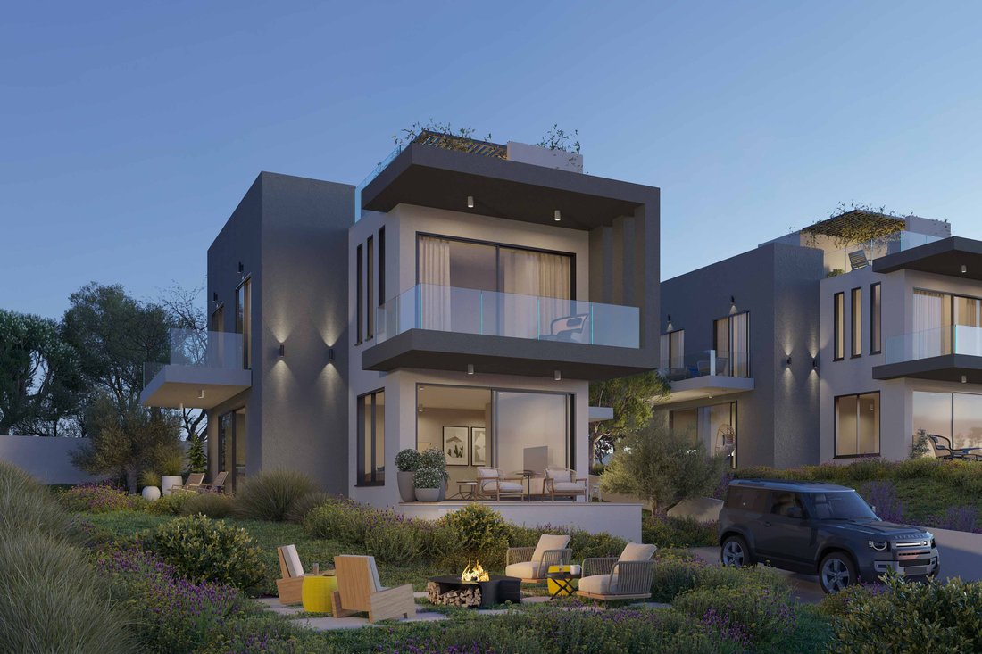 3 Bed Modern Luxury Mountain View Villas For Sale In Konia, Paphos ...