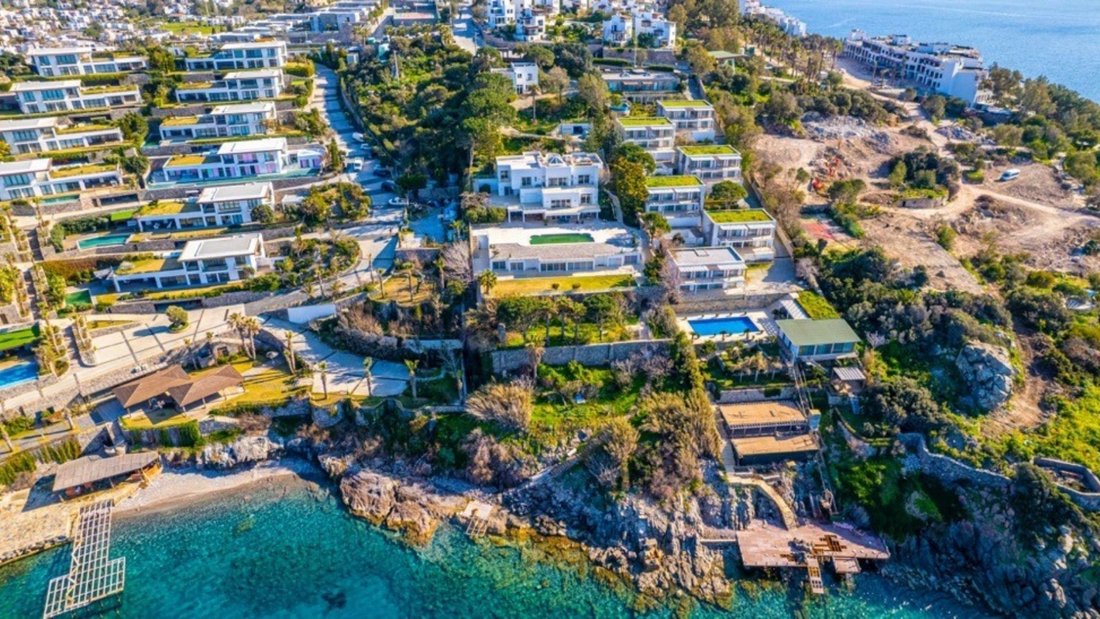 A Secret Gem Estate With Private Sea Access & Jetty! In Bodrum, Muğla ...