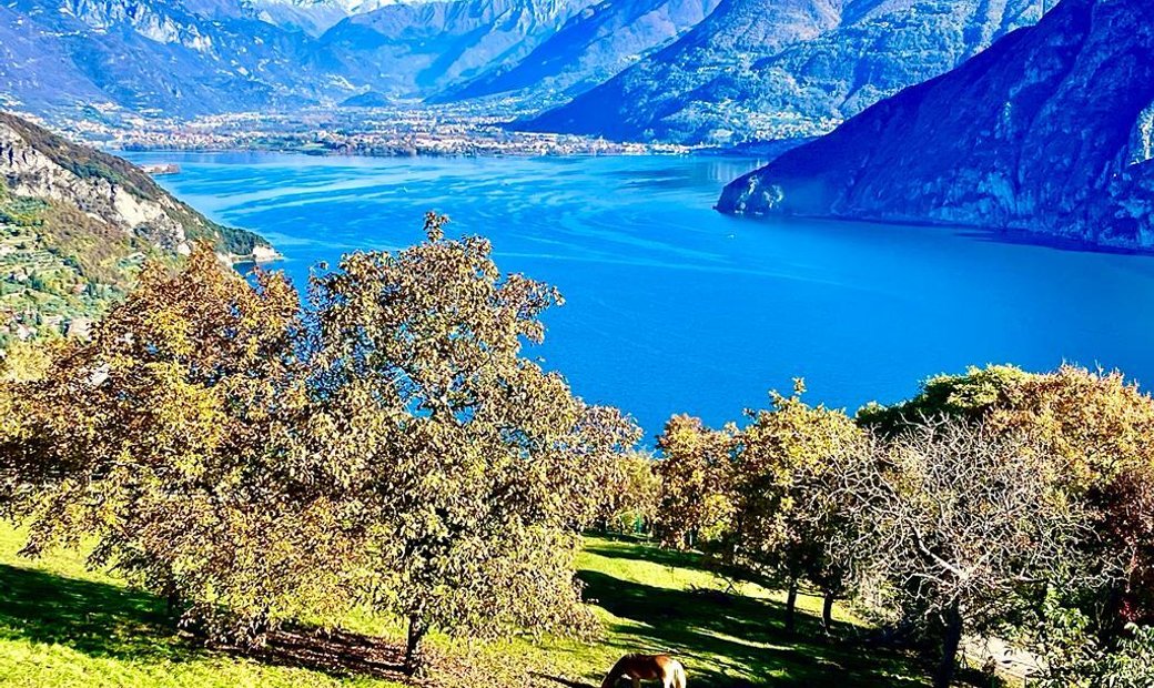 Traditional Stone Farmhouse With Stunning Lake View In Fonteno ...