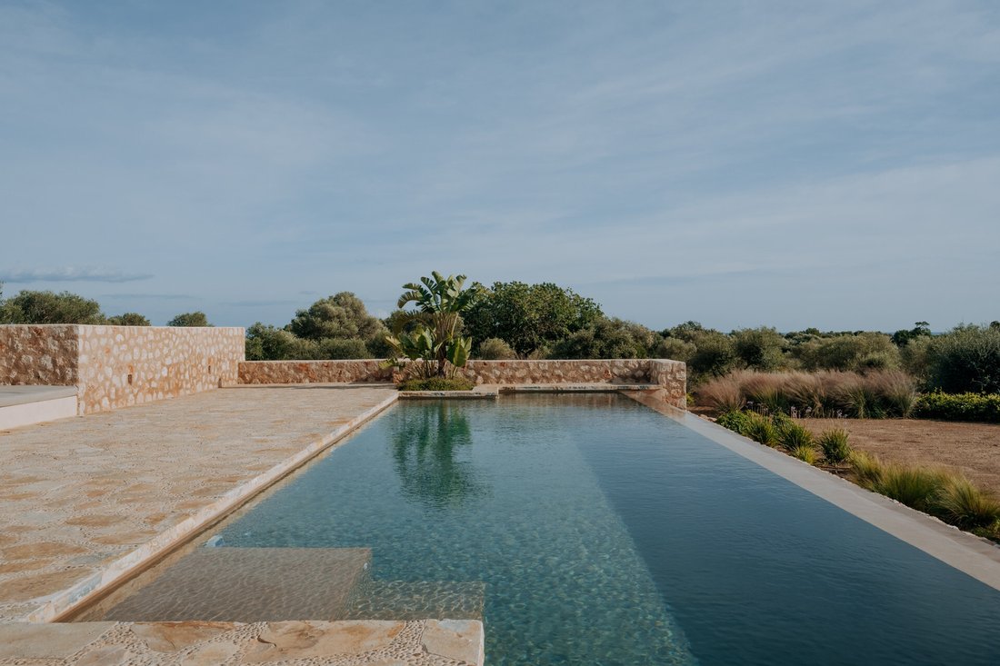 State Of The Art Stone Finca With Epic In Portocolom, Balearic Islands ...