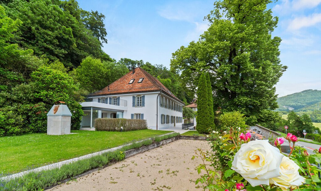 Exceptional Property With Swimming Pool In Corsier Sur Vevey, Vaud ...