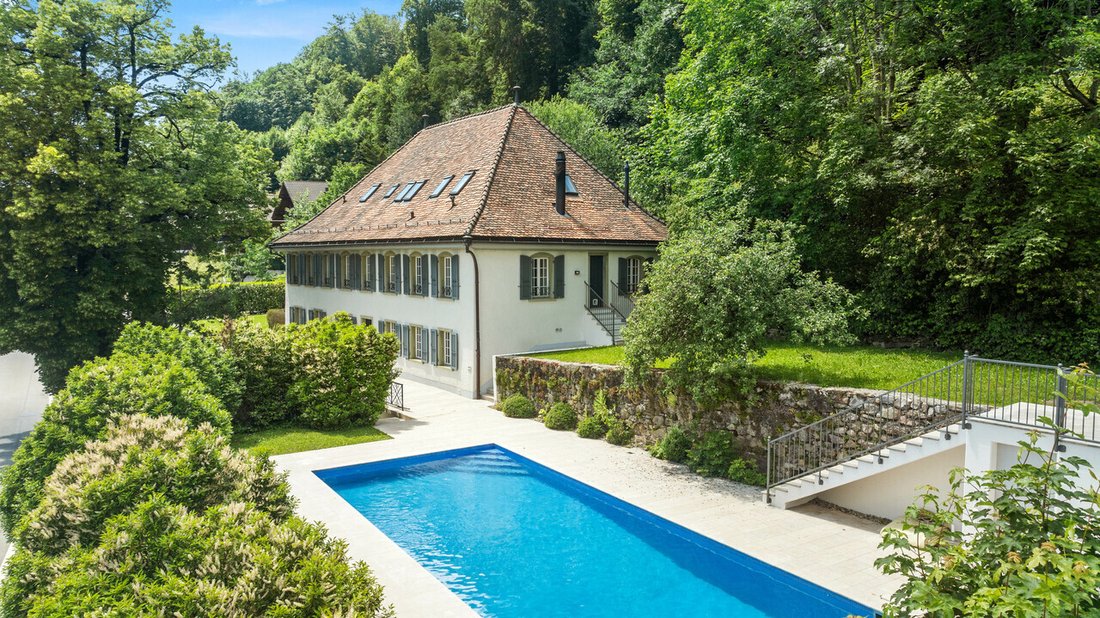 Exceptional Property With Swimming Pool In Corsier Sur Vevey, Vaud ...