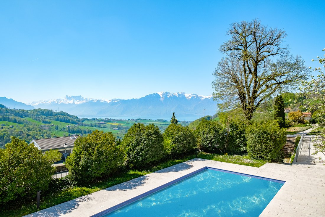Exceptional Property With Swimming Pool In Corsier Sur Vevey, Vaud ...