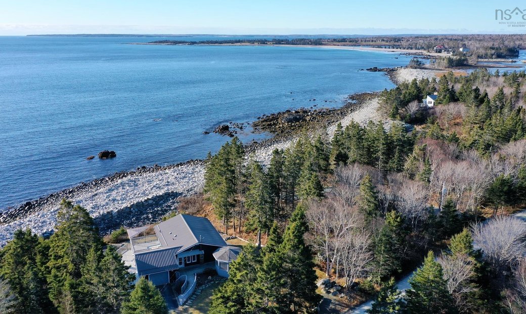 Immaculate Oceanfront Bungalow In White Point, Nova Scotia, Canada For ...