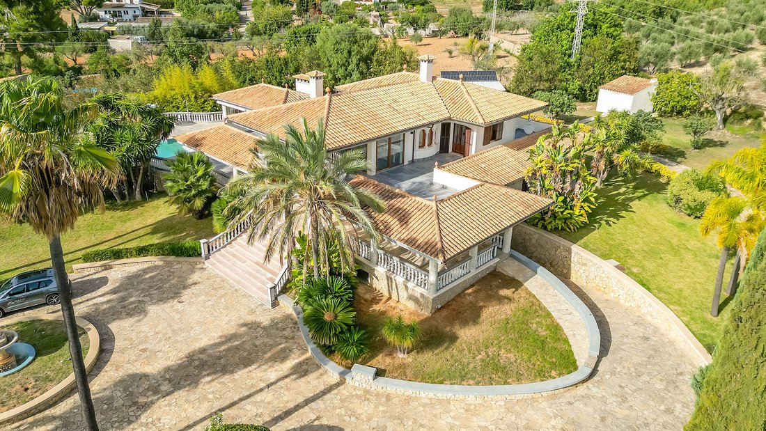 Modernized Villa With Large Plot In Inca In Inca, Balearic Islands ...