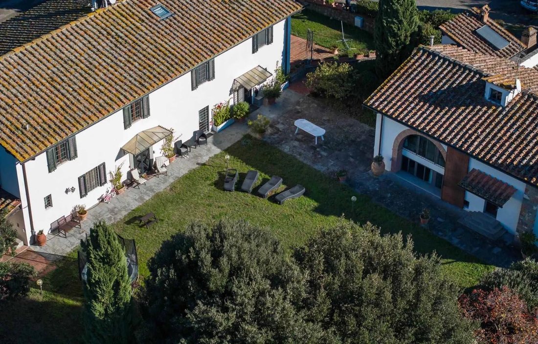 Ancient Hilltop Hamlet, Swimming Pool, And Land In Bagno A Ripoli ...