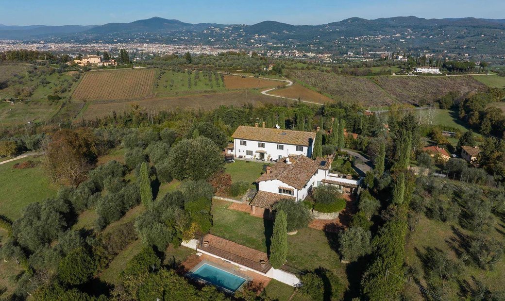 Ancient Hilltop Hamlet, Swimming Pool, And Land In Bagno A Ripoli ...