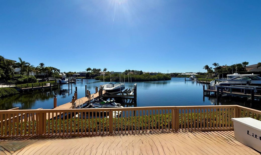 Expanded Villa With Wide Open Water Views In Jupiter, Florida, United ...
