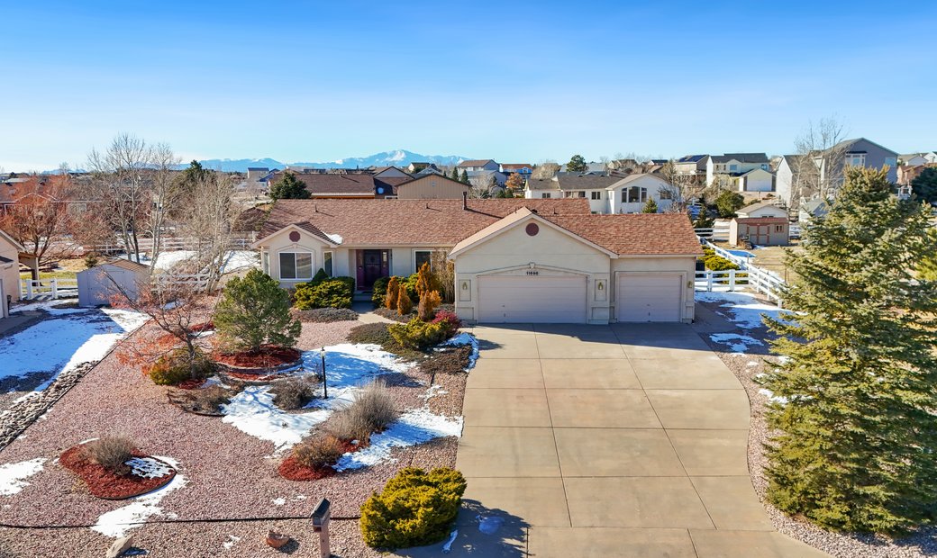 Beautiful Ranch Home Situated On A Nearly In Peyton, Colorado, United ...