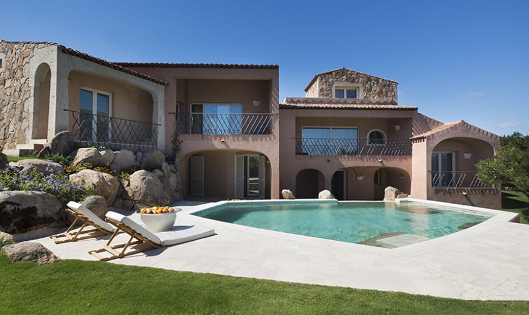 Architecture Masterpiece Facing The Sea Of In Porto Cervo, Sardinia ...