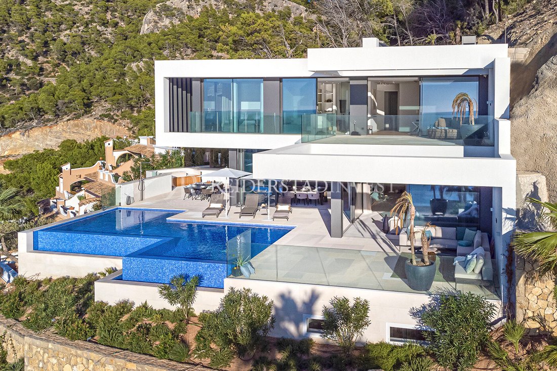Luxury, Newly Constructed Villa With Sea View And Pool In In Cala Llamp ...