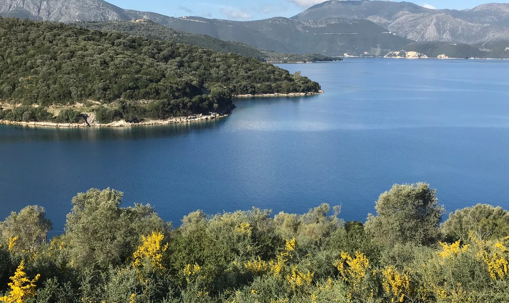 Exclusive Panoramic Sea View Land With A Ready Project In In Meganisi ...