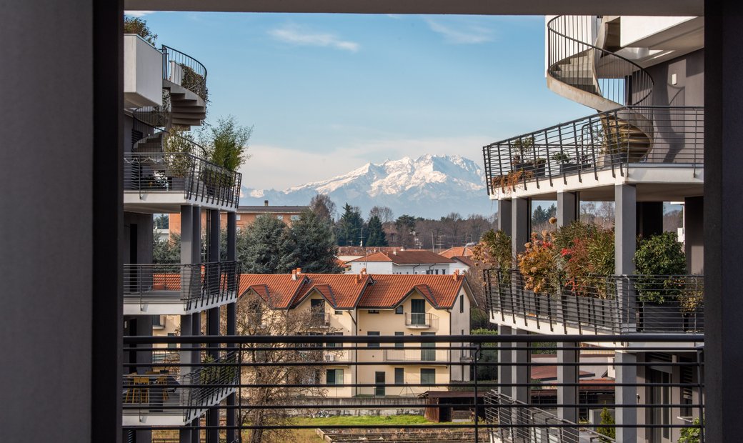 Fantastic Apartment With Panoramic Terrace Near In Gallarate, Lombardy ...