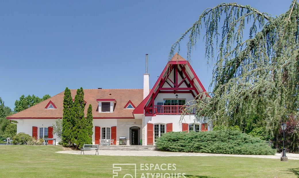 Anglo Norman Style House With Swimming Pool In Dax, Nouvelle Aquitaine ...