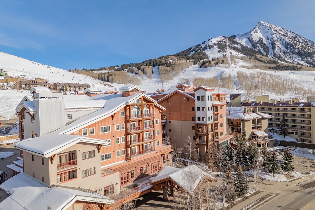 Lage, Lage, Lage Eine In Crested Butte, Colorado, Vereinigte Staaten Zu ...