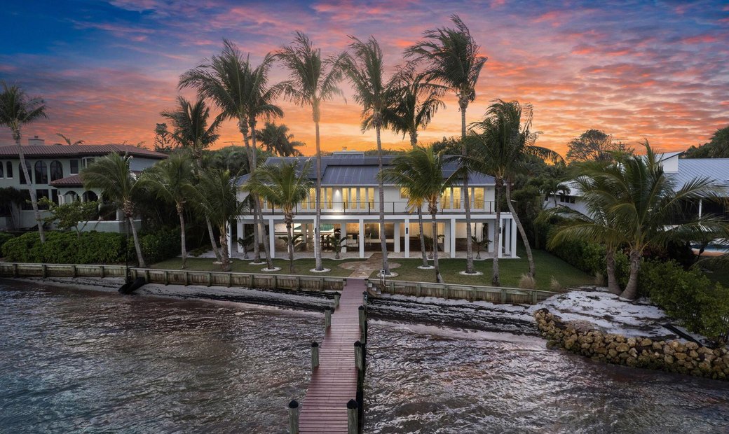 Exquisite Riverfront Estate In South Sewall's In Stuart, Florida ...