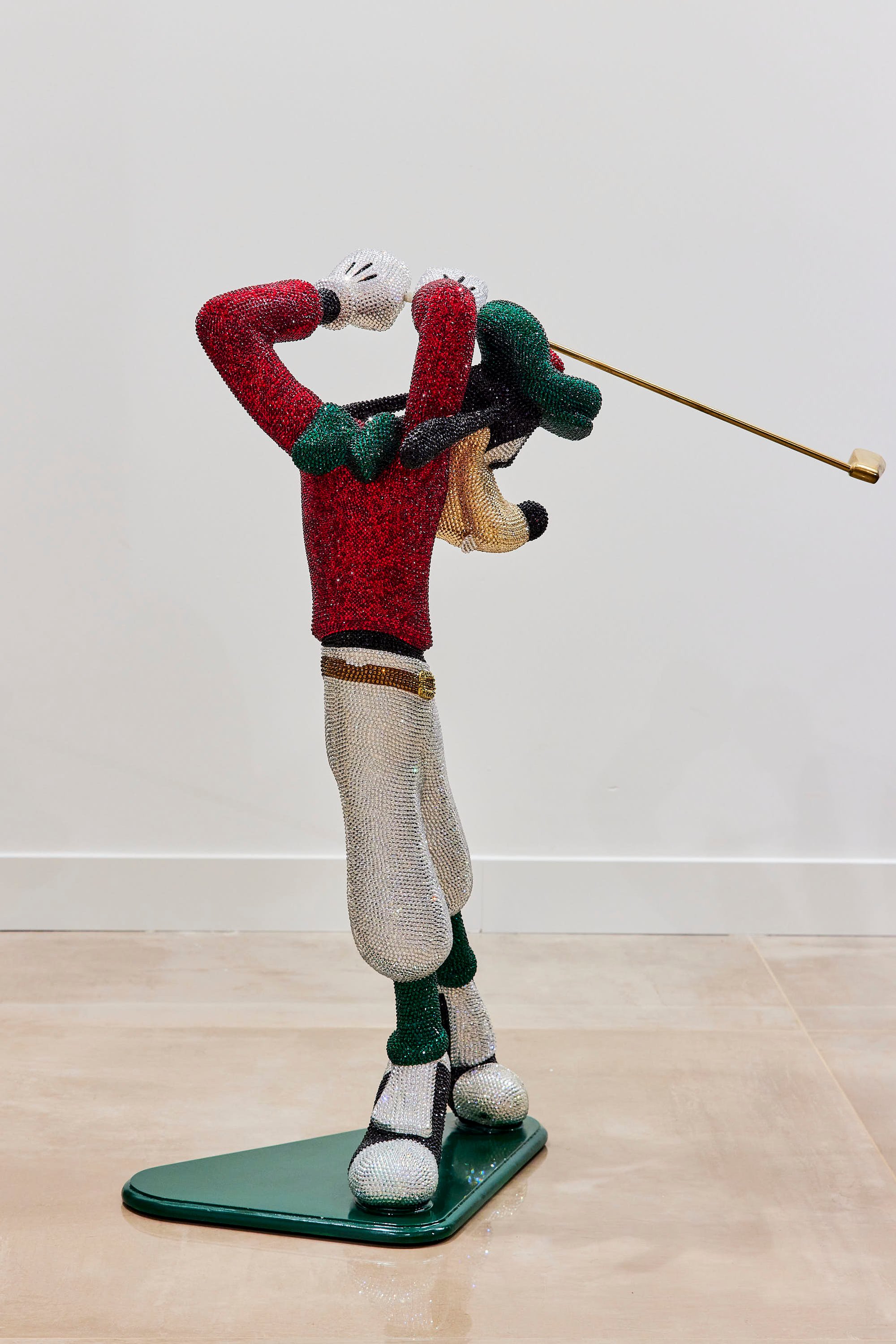 Angela Gomes Golfing Goofy In Zwanenburg, North Holland, Netherlands ...