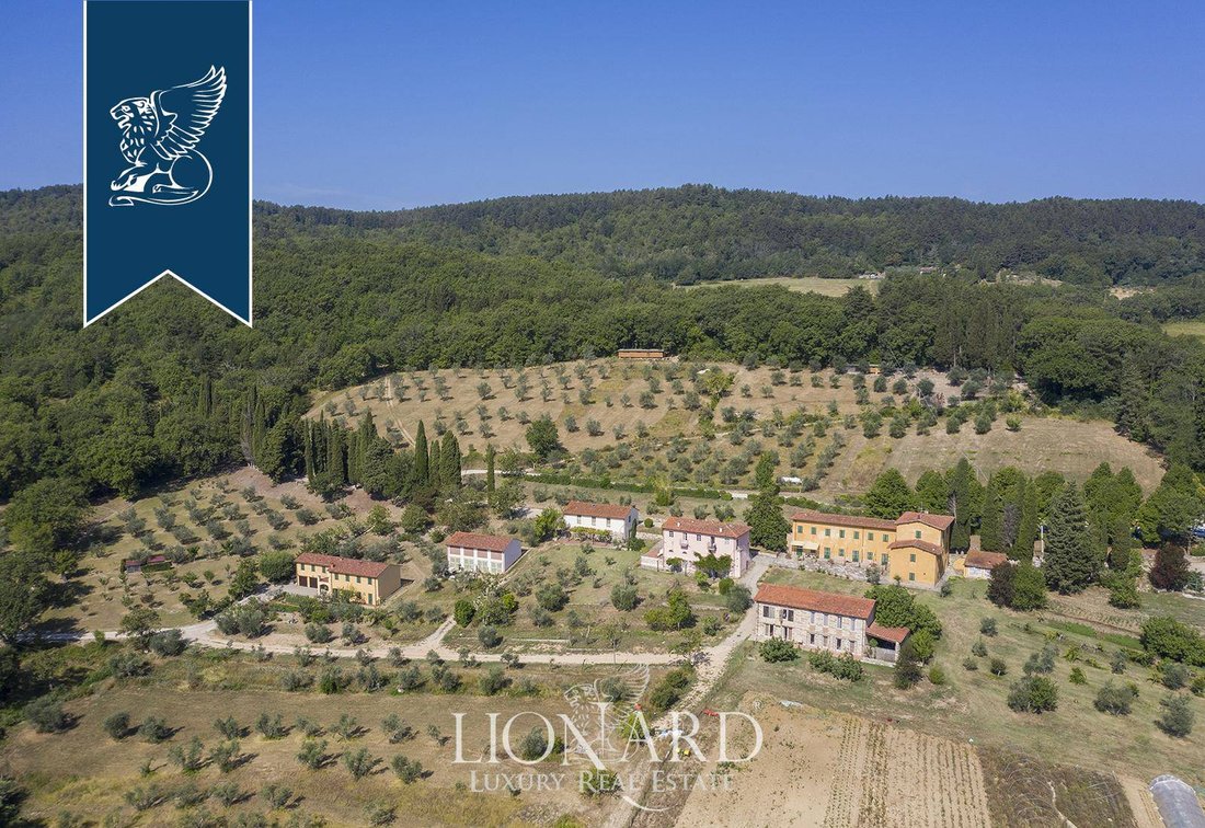 Luxurious Estate For Sale In Tuscany In Poggio Gherardo, Tuscany, Italy ...