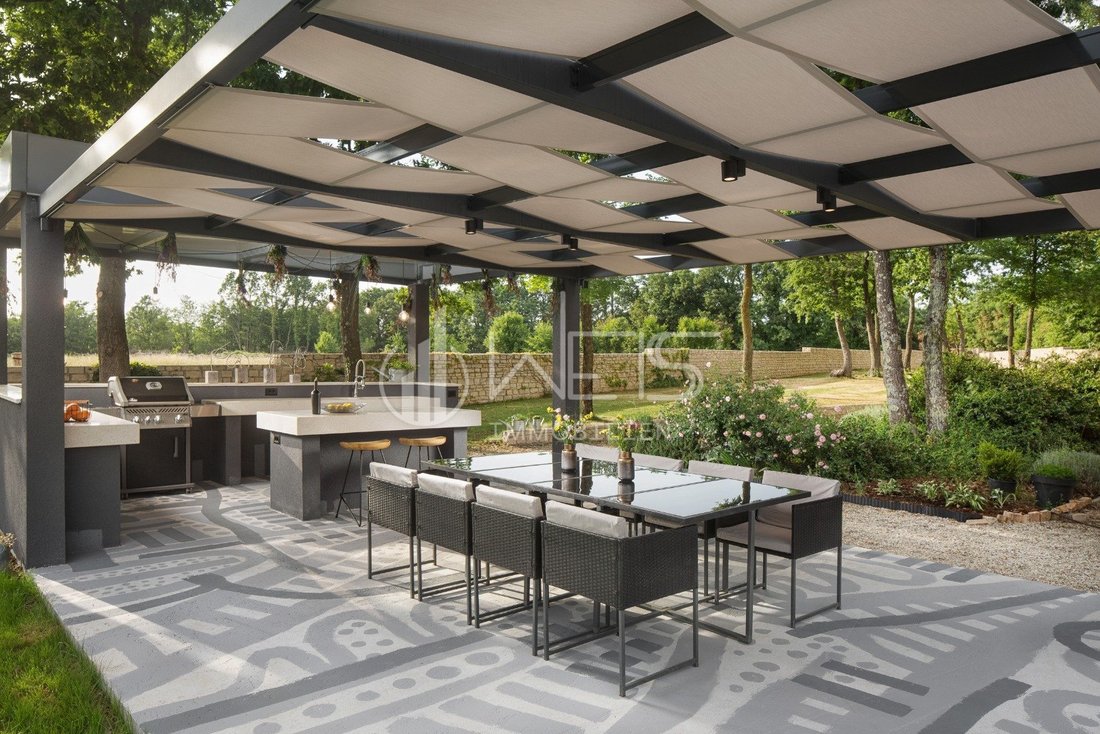 Beautiful Istrian Style House In A In Svetvinčenat, Istria County ...