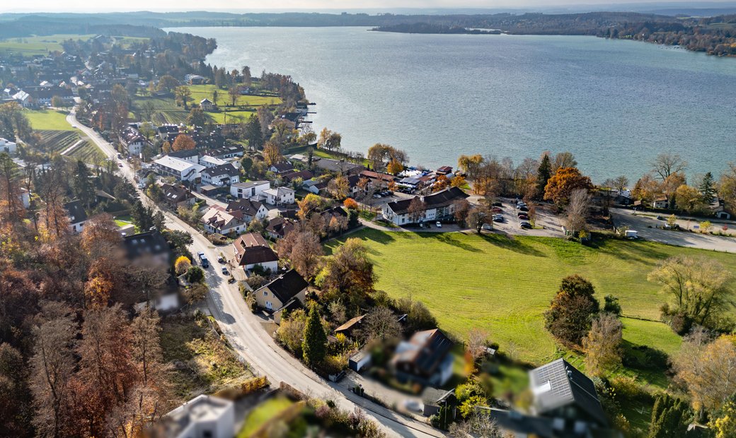 Five Minutes' Walk To Lake Wörth: 853 M² Plot In Wörthsee, Bavaria ...