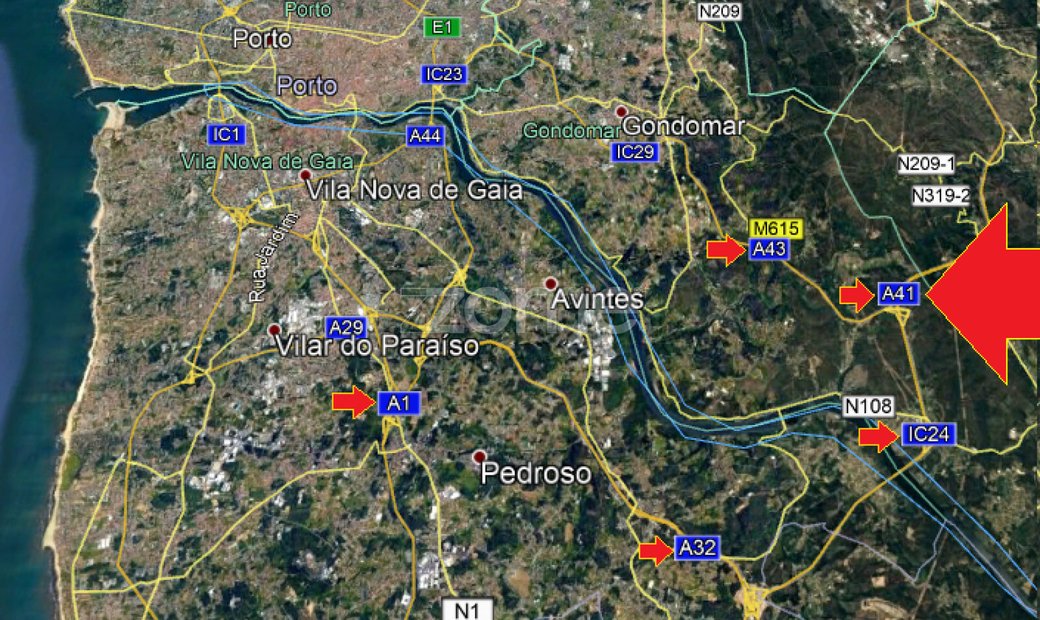 Paredes Land Urban In Recarei, Porto District, Portugal For Sale (15075068)