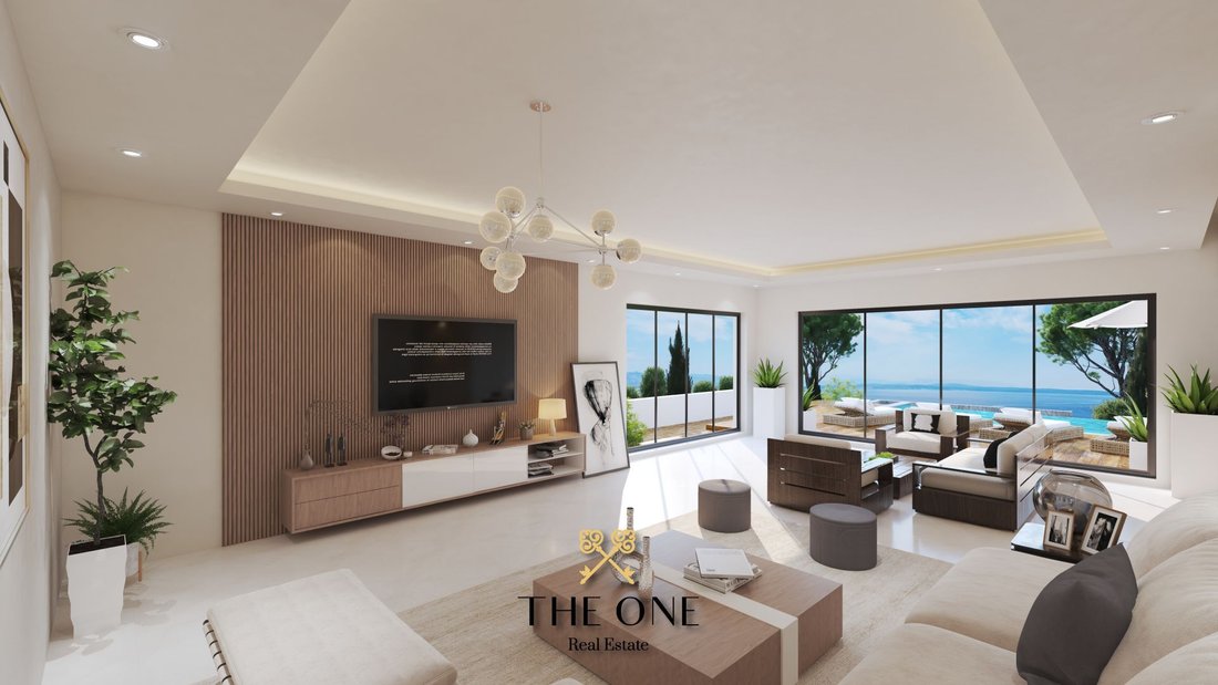 Villa With A Pool And A Sea View Near In Omis, Split Dalmatia County, Croatia For Sale (14544218)