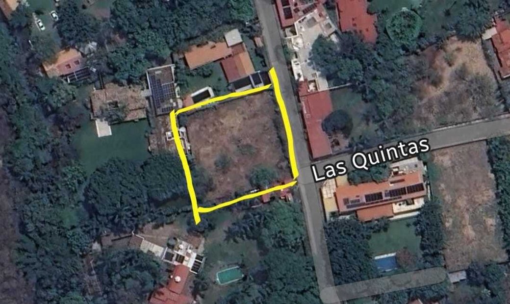Residential Land For Sale /Las Quintas In Cuernavaca, Morelos, Mexico For Sale (15077549)