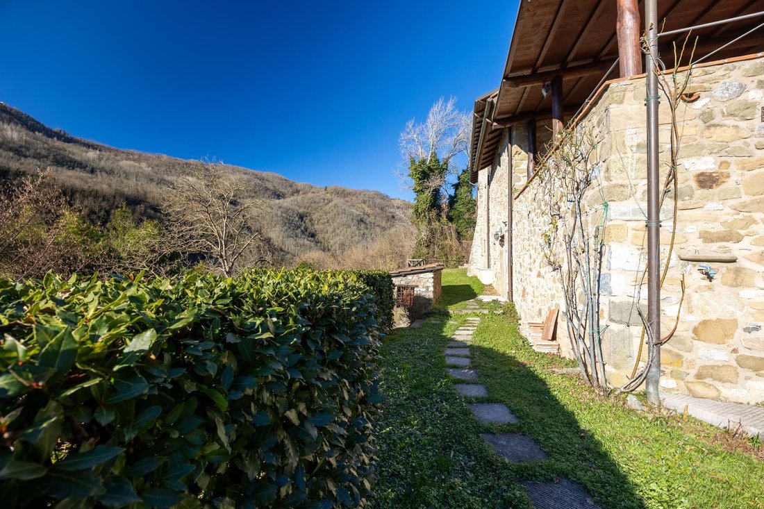 Renovated Rustico With A Beautiful View In Fosciandora, Tuscany, Italy ...