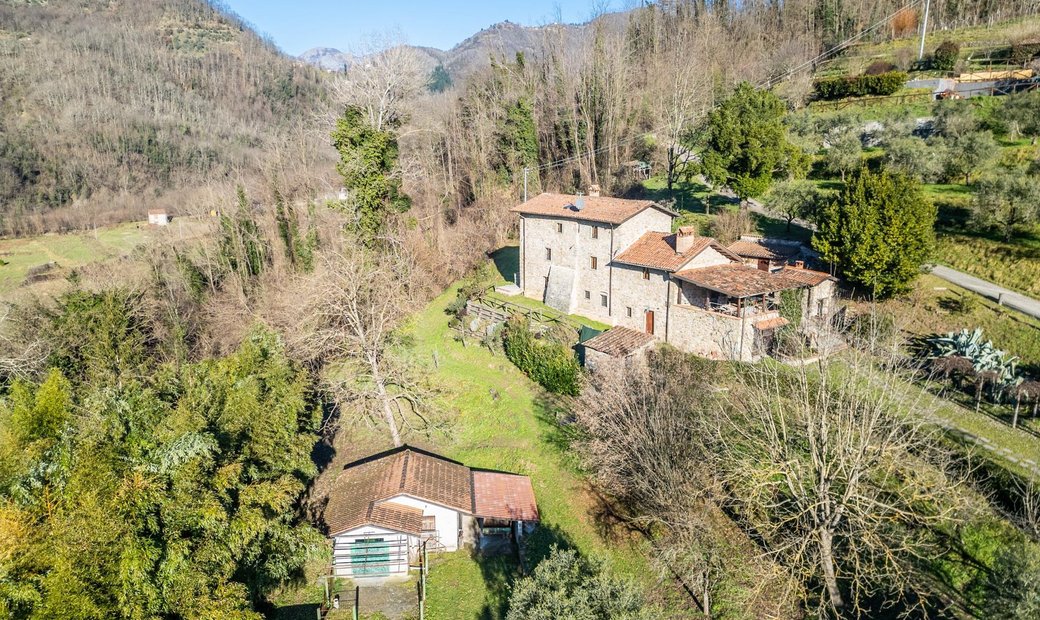 Renovated Rustico With A Beautiful View In Fosciandora, Tuscany, Italy ...