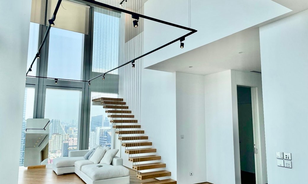 Unique Duplex Residence At The Ritz Carlton Dans Bangkok, Bangkok ...