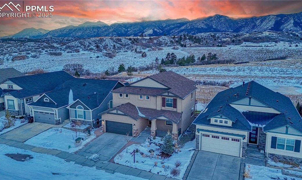 Residential Monument In Colorado Springs, Colorado, United States For ...