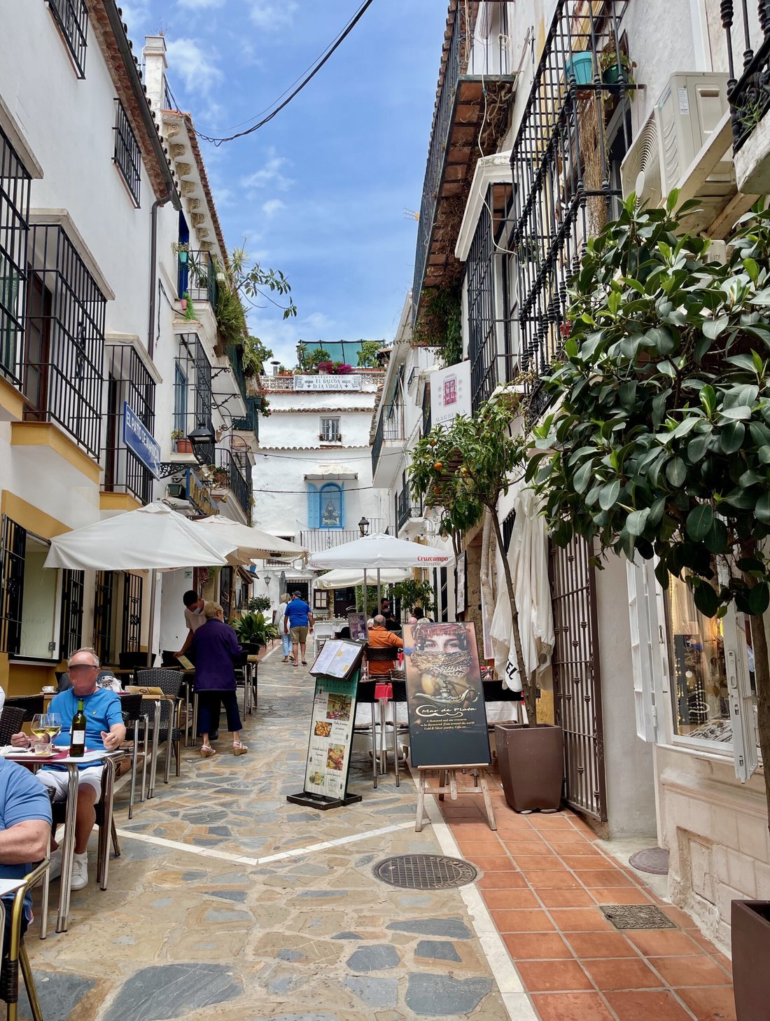 Magnificent Building In The Old Town Of Marbella In Marbella, Andalusia ...