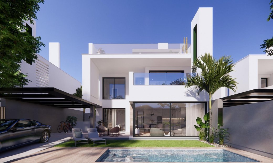 New Build Villas In Private Gated In Torre Pacheco Region Of Murcia
