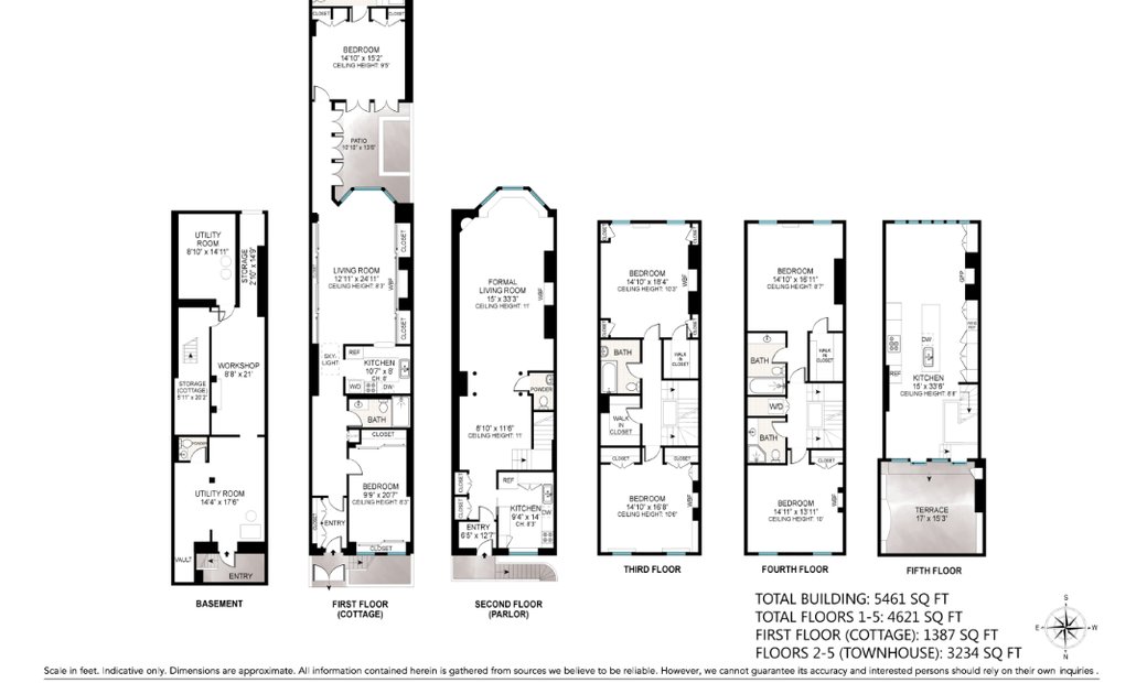 152 E 63 Rd Street 1/2 In New York, New York, United States For Sale ...