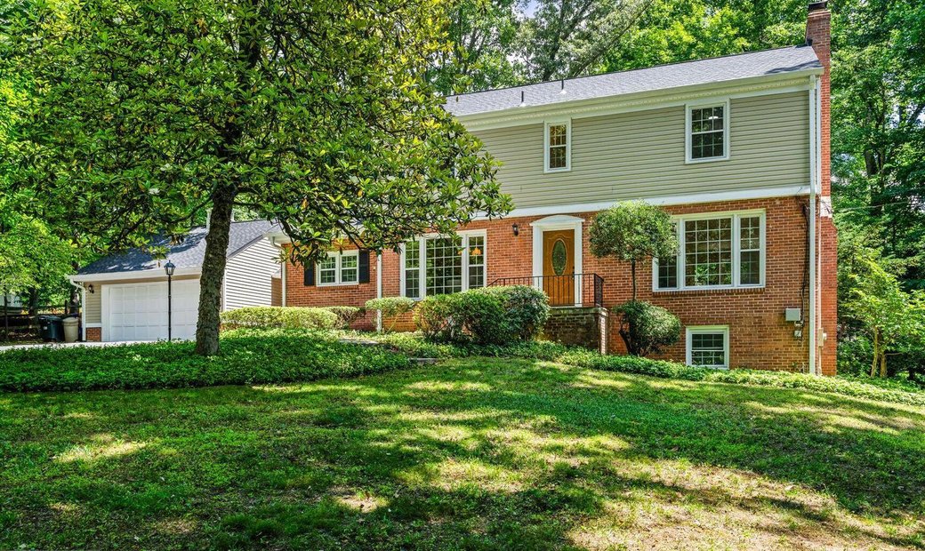 Upgraded Colonial Home With An Elegant In Bethesda, Maryland, United ...