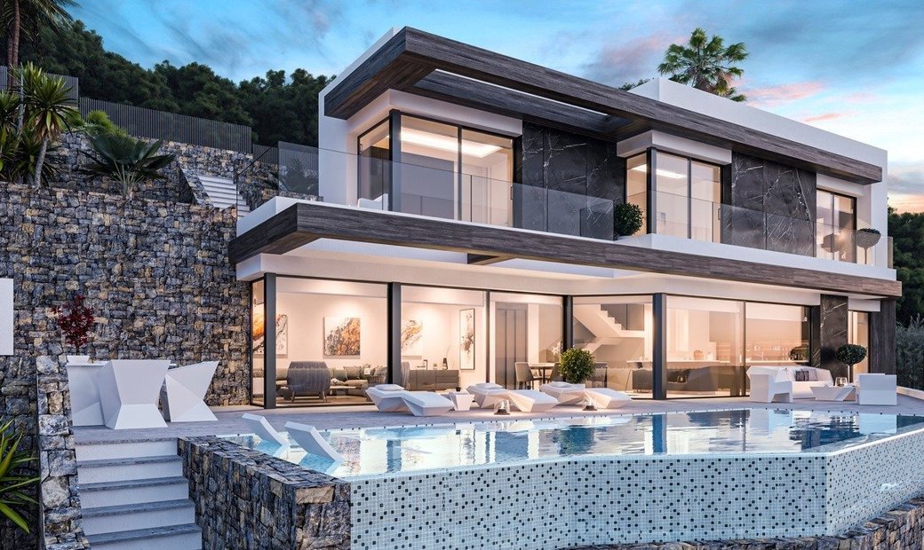 Luxury Villa By Home Automation With In Calp, Valencian Community ...