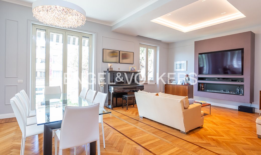 Elegant Apartment In Corso Trieste In Rome, Lazio, Italy For Sale ...