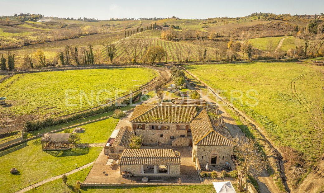 The Tuscan Ranch In Castelnuovo Berardenga, Tuscany, Italy For Sale ...